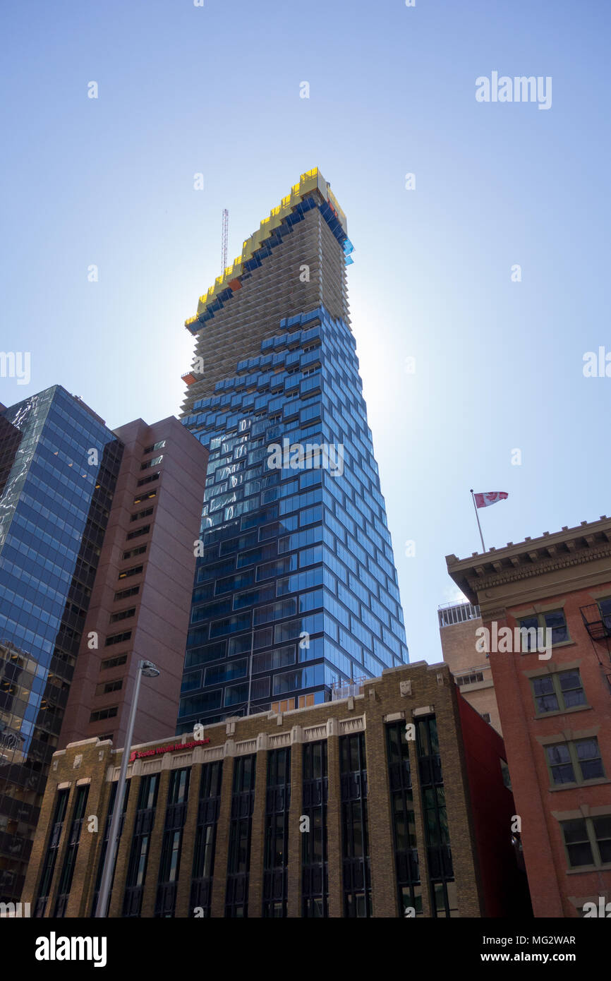 Telus Sky is a 761,235 square foot office mixed use tower currently ...