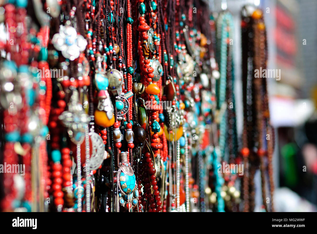 Tibetan accessories hi-res stock photography and images - Alamy