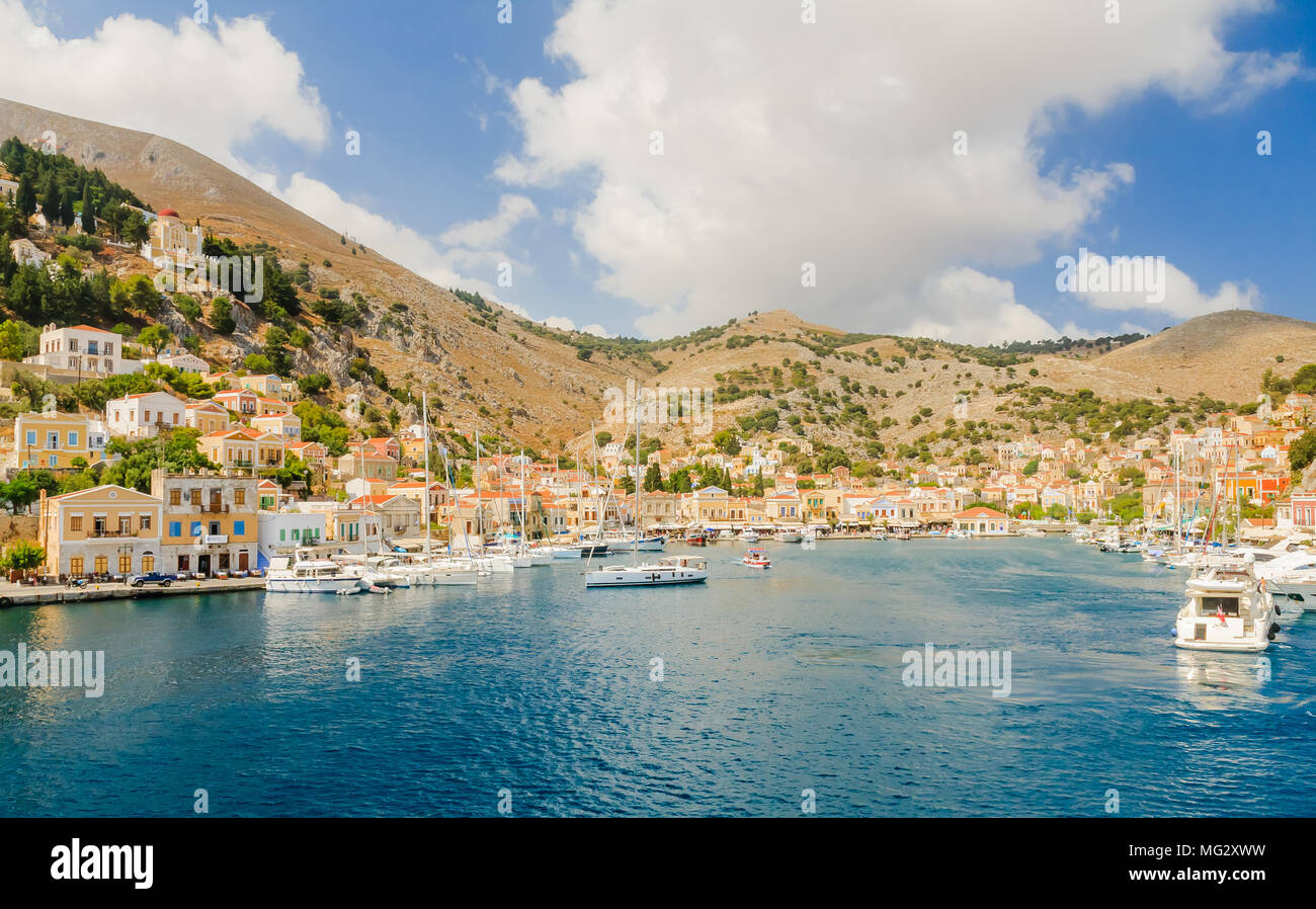 Symi Island. Greece Stock Photo - Alamy