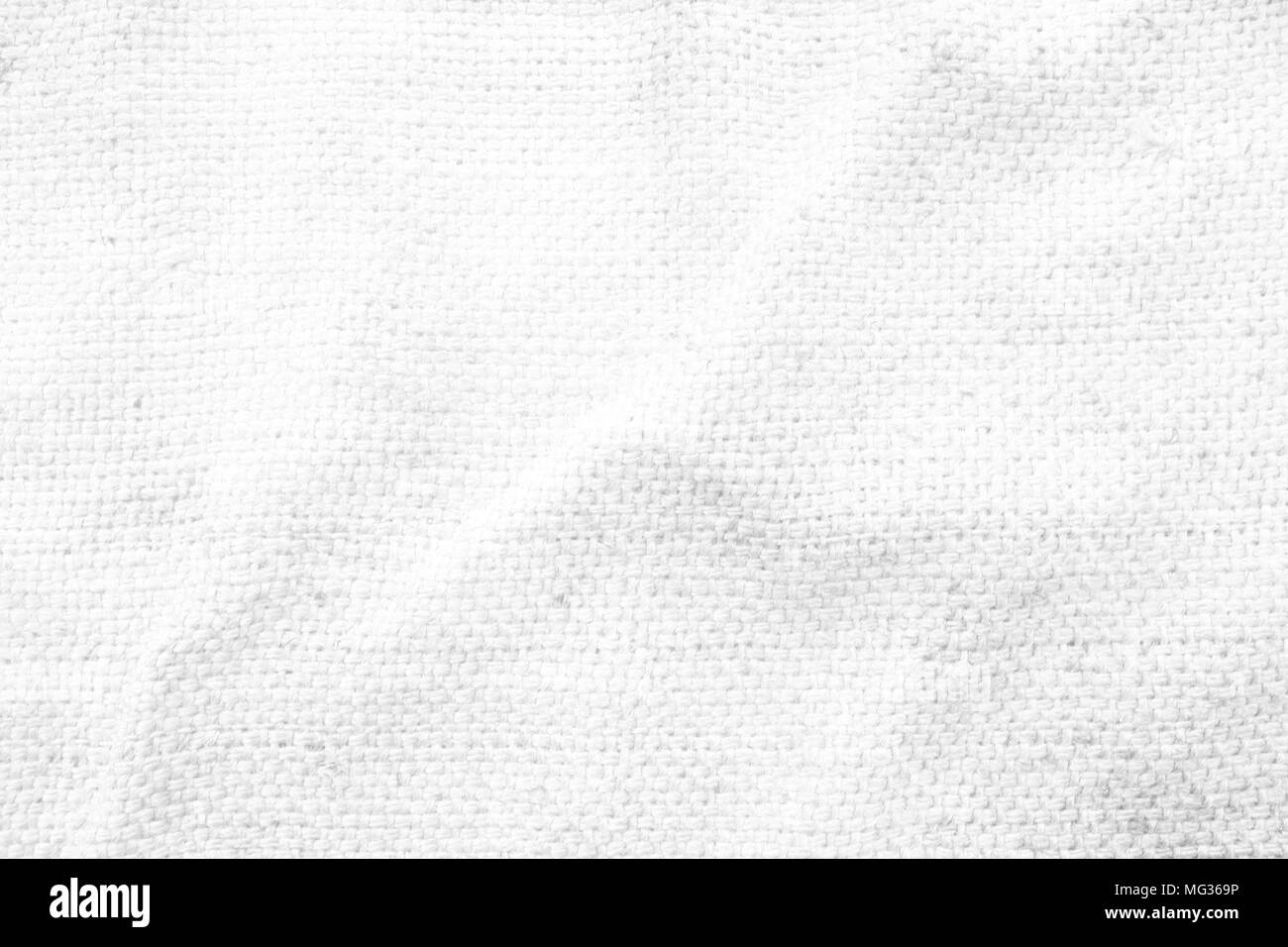 White Sack Texture Background Stock Photo - Alamy