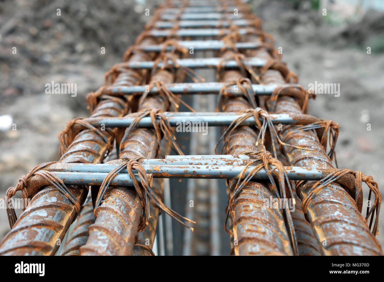 Steel rebars steel rebar hi-res stock photography and images - Alamy