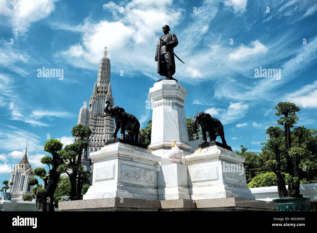 BANGKOK, THAILAND - SEPTEMBER 04, 2017: King Rama II monument, It's ...