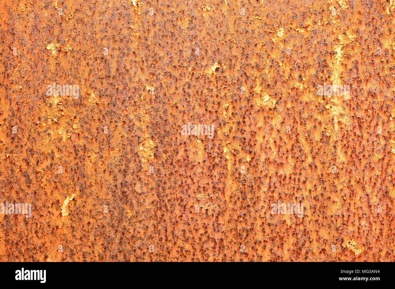 Red Rusty Metal Background Stock Photo - Alamy