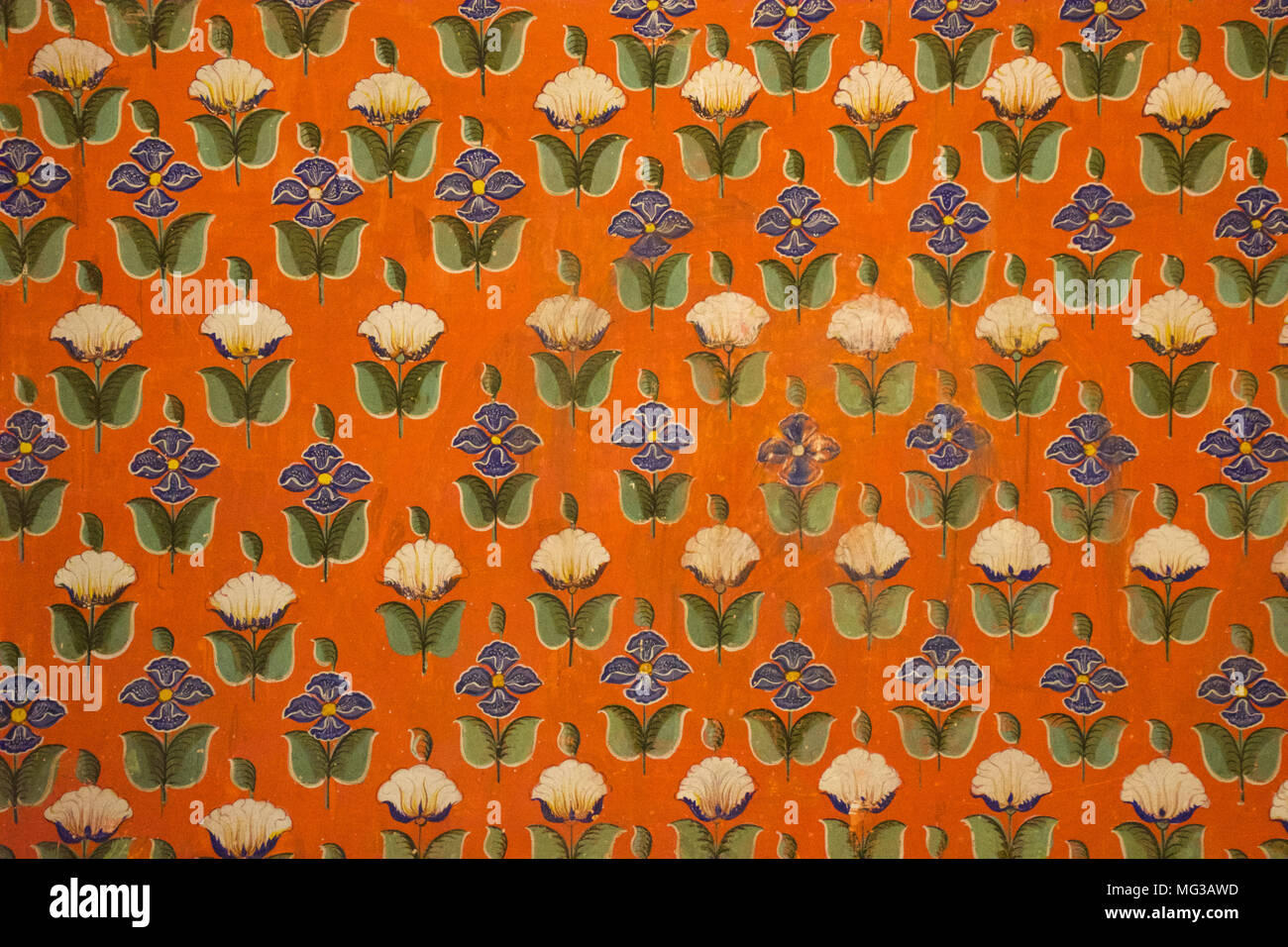 Indian Pattern from the Udaipur City Palace Stock Photo - Alamy