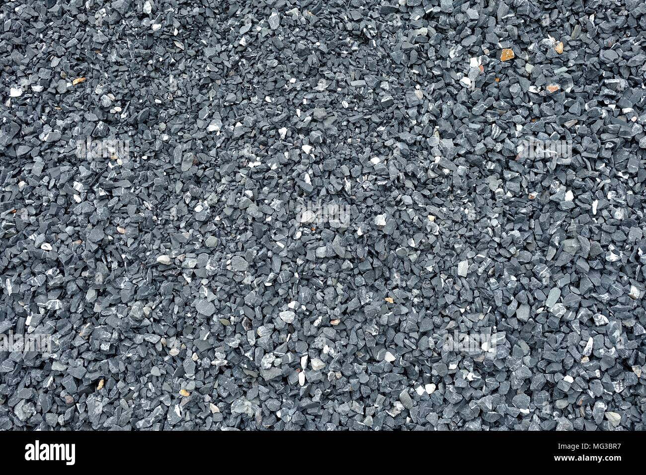 Crushed Rock for Construction Background Stock Photo - Alamy