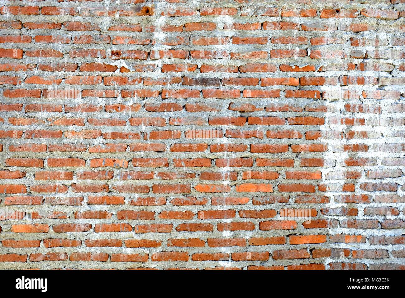 Old Brick Wall with Water Stain Stock Photo - Alamy