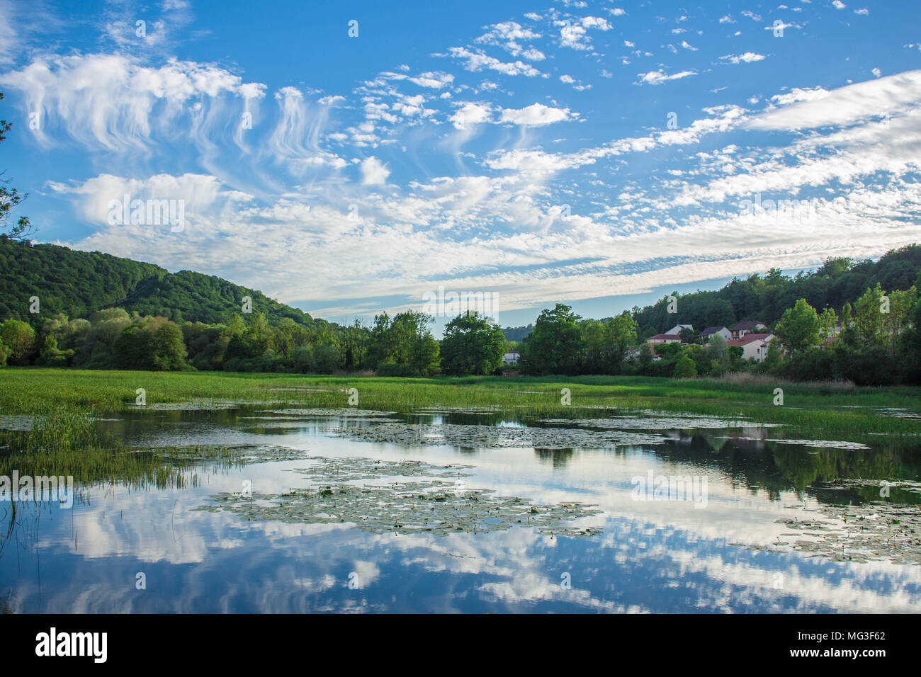 French pond hi-res stock photography and images - Alamy