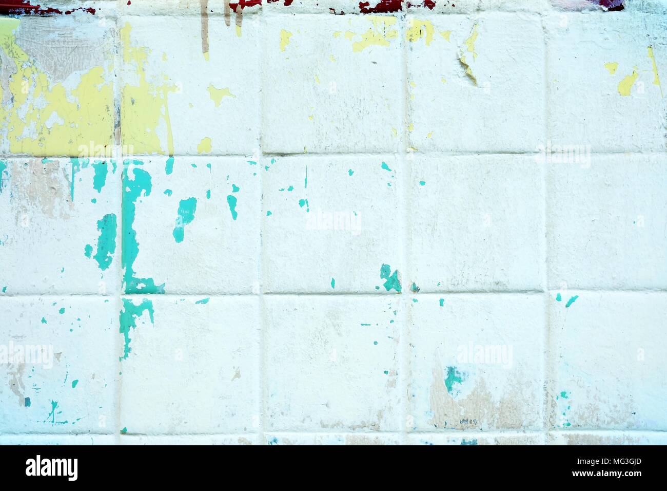 Grunge Ceramic Tile Wall Background Stock Photo - Alamy