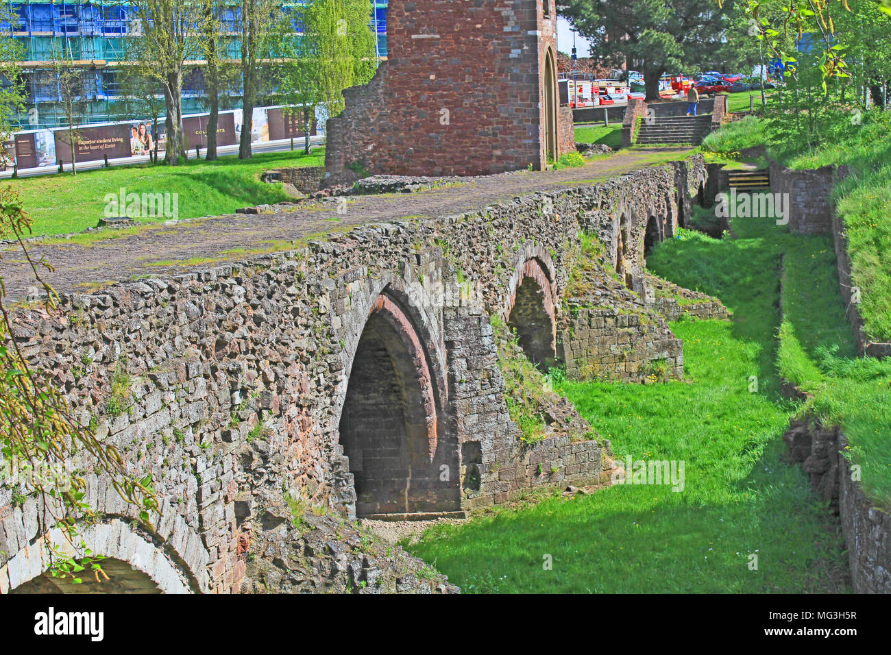 Exeter roman ruins hi-res stock photography and images - Alamy