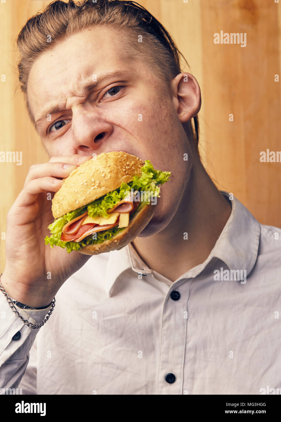 Really hungry hi-res stock photography and images - Alamy