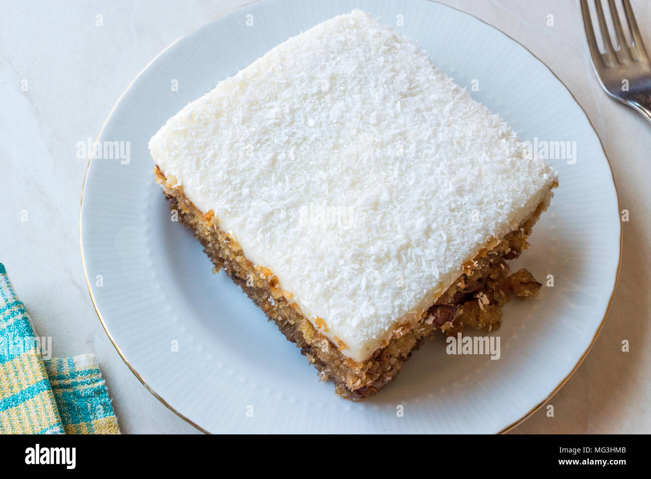 Cyprus Dessert also called Trilece / Kibris Tatlisi / Muhallebi Milk ...