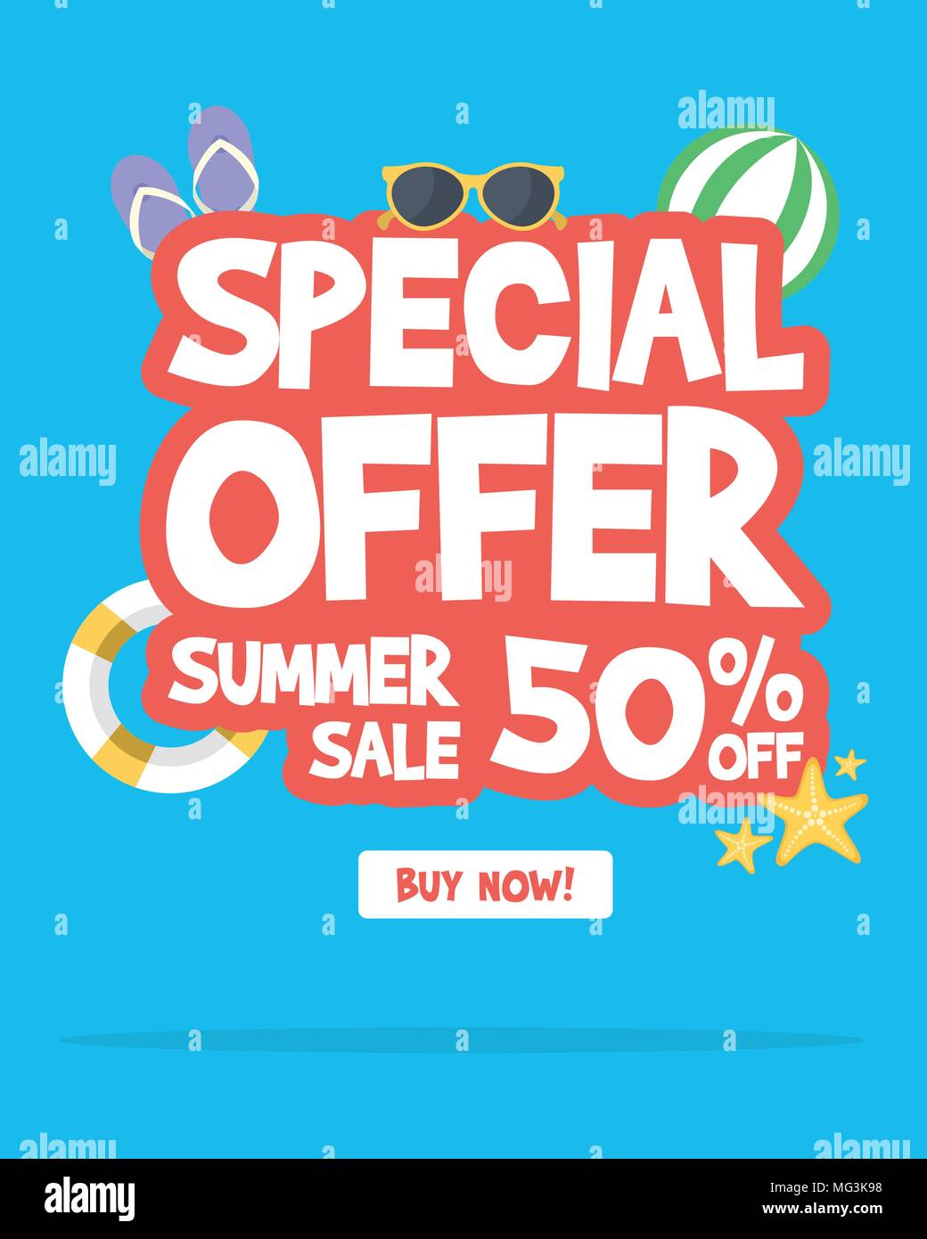 Summer sale banner background layout Stock Vector Image & Art - Alamy