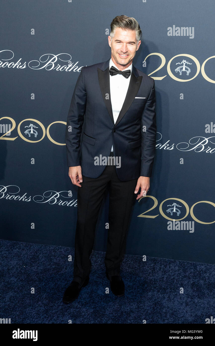New York, United States. 25th Apr, 2018. Eric Rutherford attends Brooks ...
