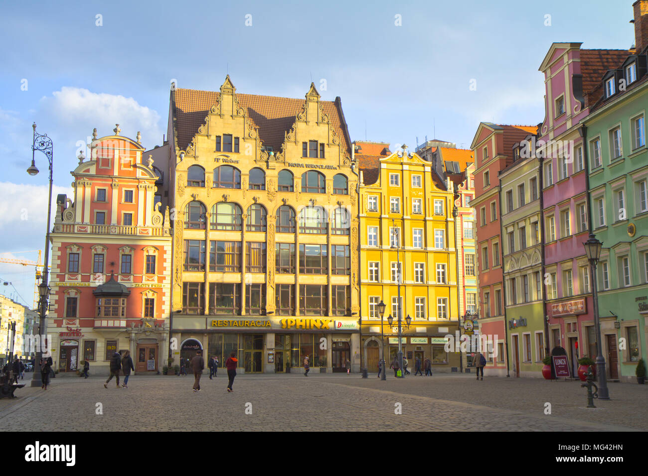 Wroclaw winter architecture hi-res stock photography and images - Alamy