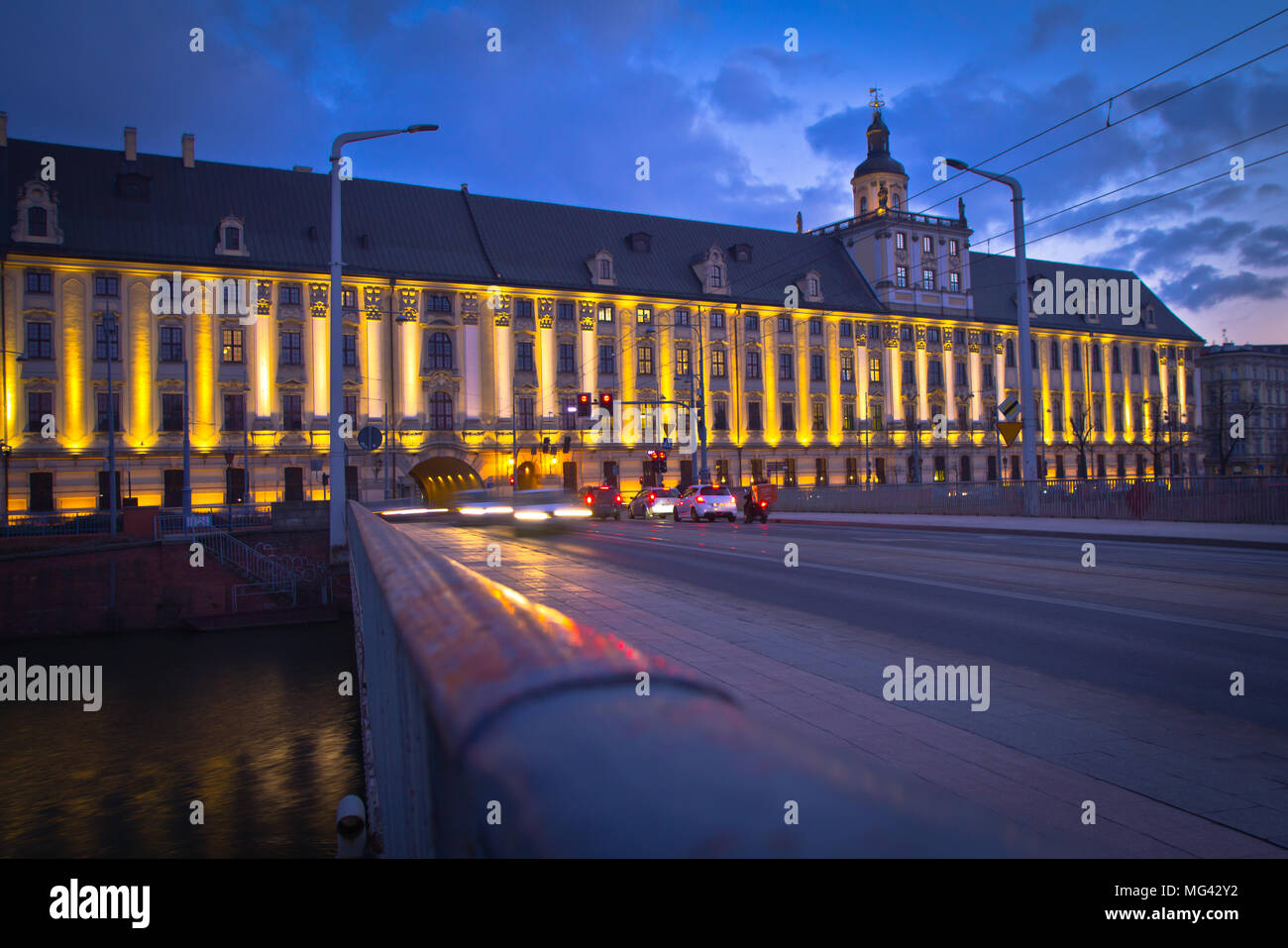 Wroclaw new city hall hi-res stock photography and images - Alamy