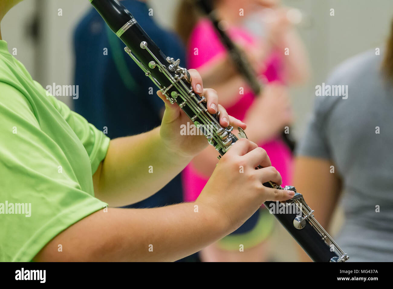 Clarinet practice hi-res stock photography and images - Alamy