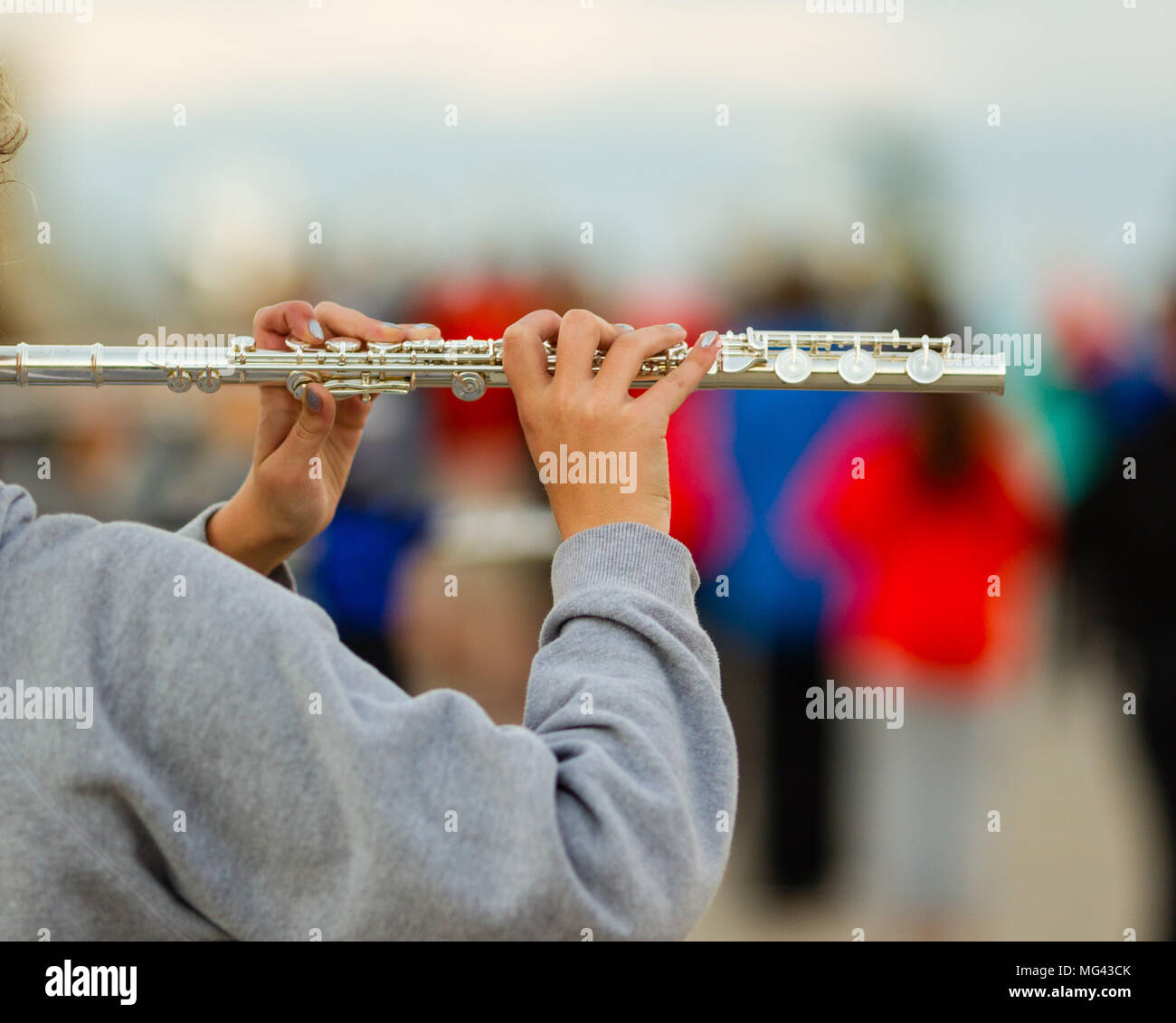 Flutist band hi-res stock photography and images - Alamy