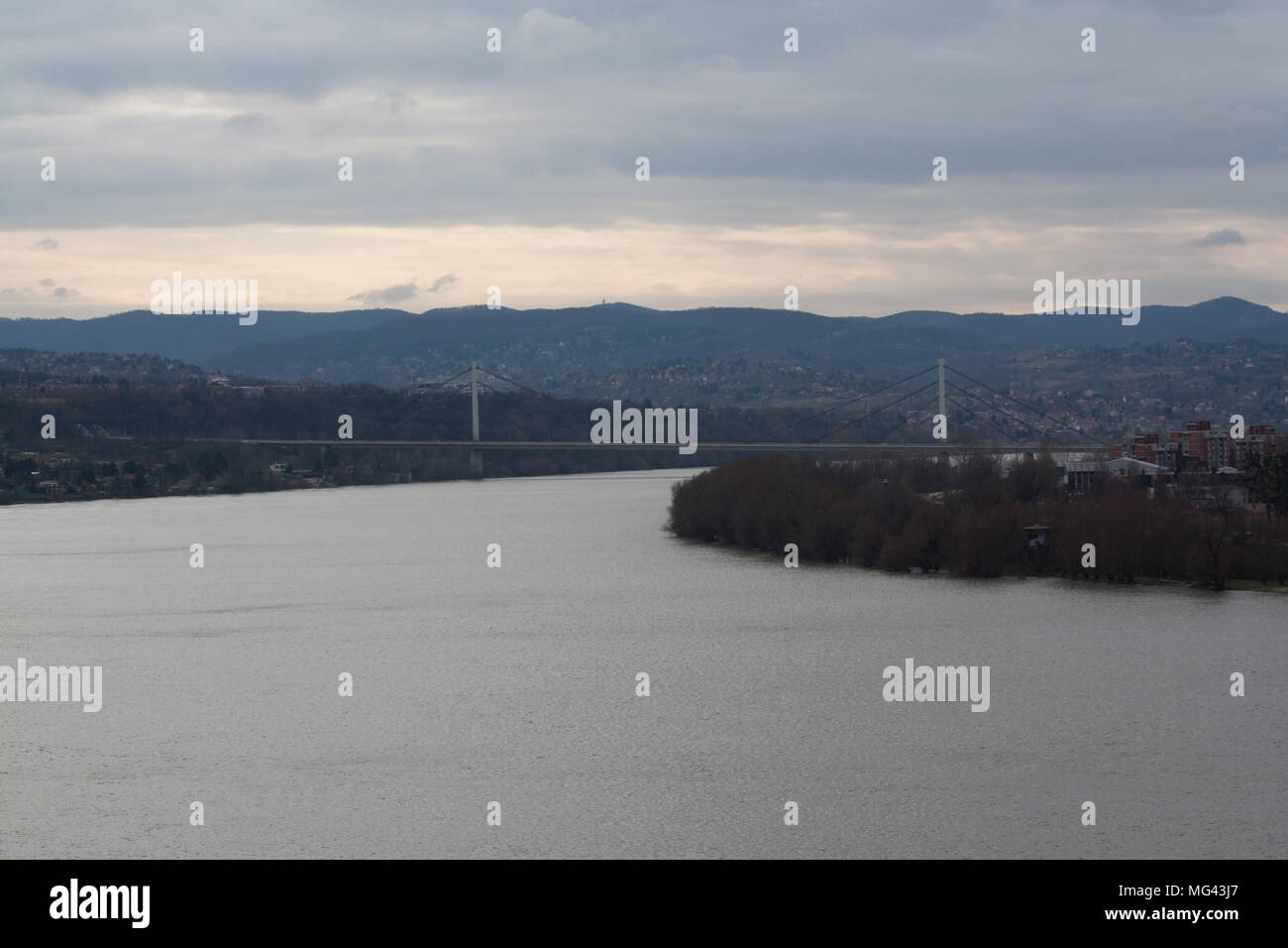 River Danube in Novi Sad Stock Photo - Alamy
