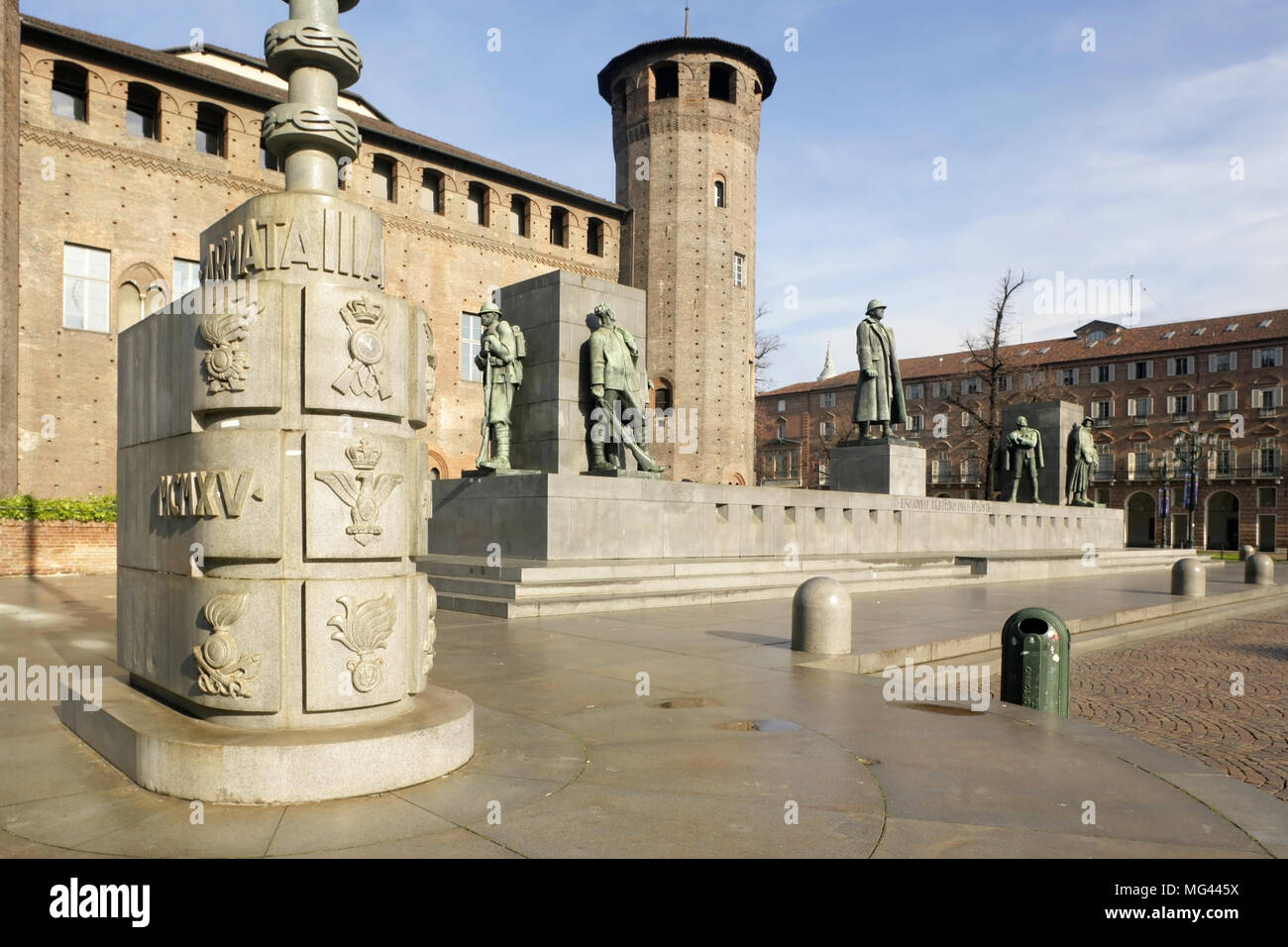Monument to Emanuele Filiberto Duca d`Aosta (commander of the ...