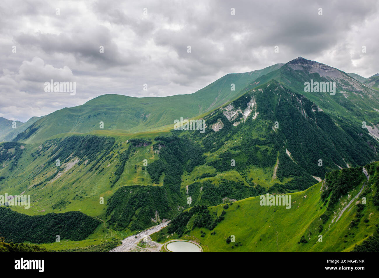Nature of the Caucasus mountains Stock Photo - Alamy