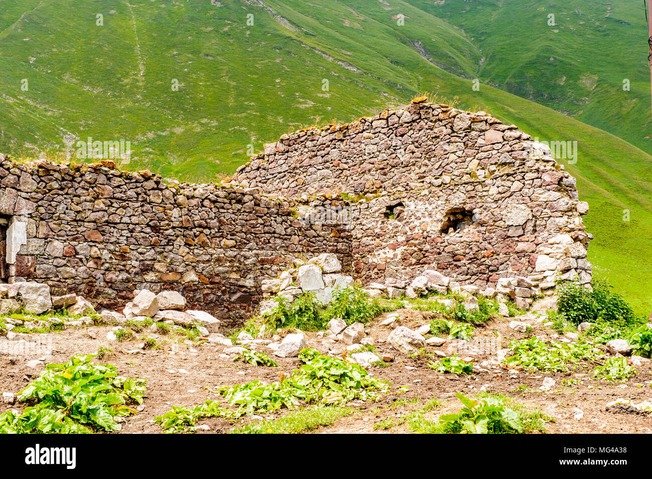 Ruins in Georgia Stock Photo - Alamy