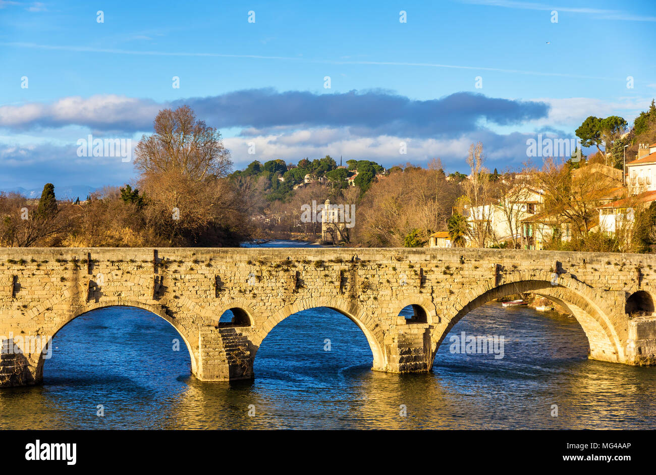 Old bridge over orb river hi-res stock photography and images - Alamy