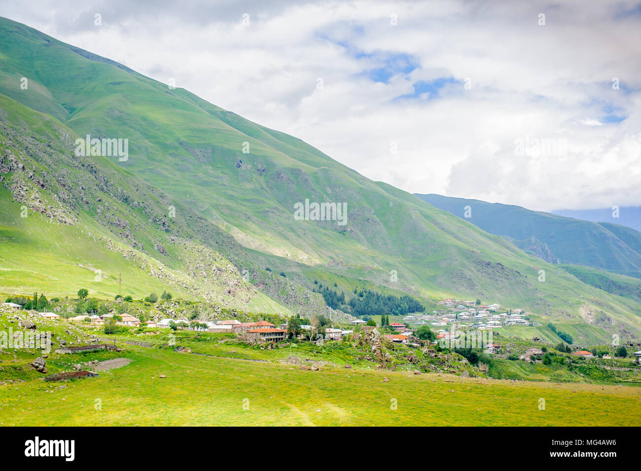 Beautiful mountains in Georgia Stock Photo - Alamy