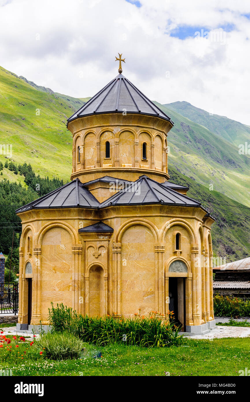 The Shiola Gudushauri, spiritual and cultural centre in Georgia Stock ...