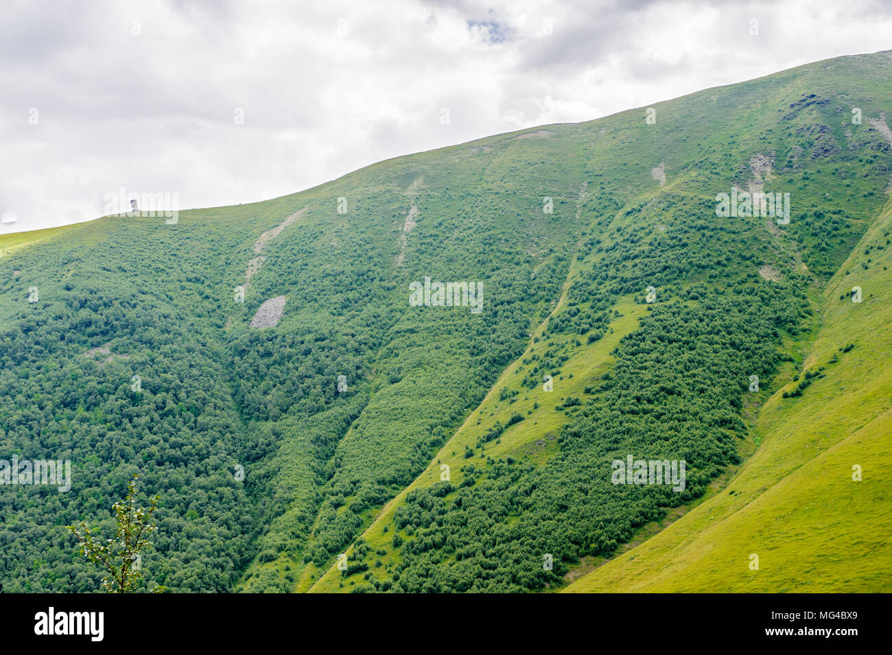 Beautiful nature and mountains in Georgia Stock Photo - Alamy