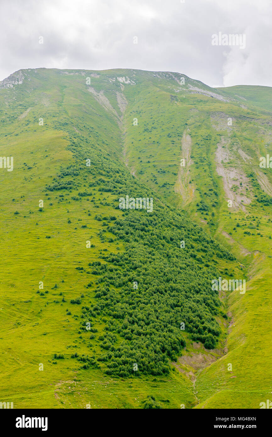 Beautiful nature and mountains in Georgia Stock Photo - Alamy