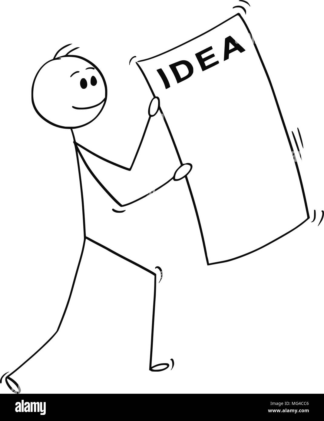 Idea cartoon hi-res stock photography and images - Alamy