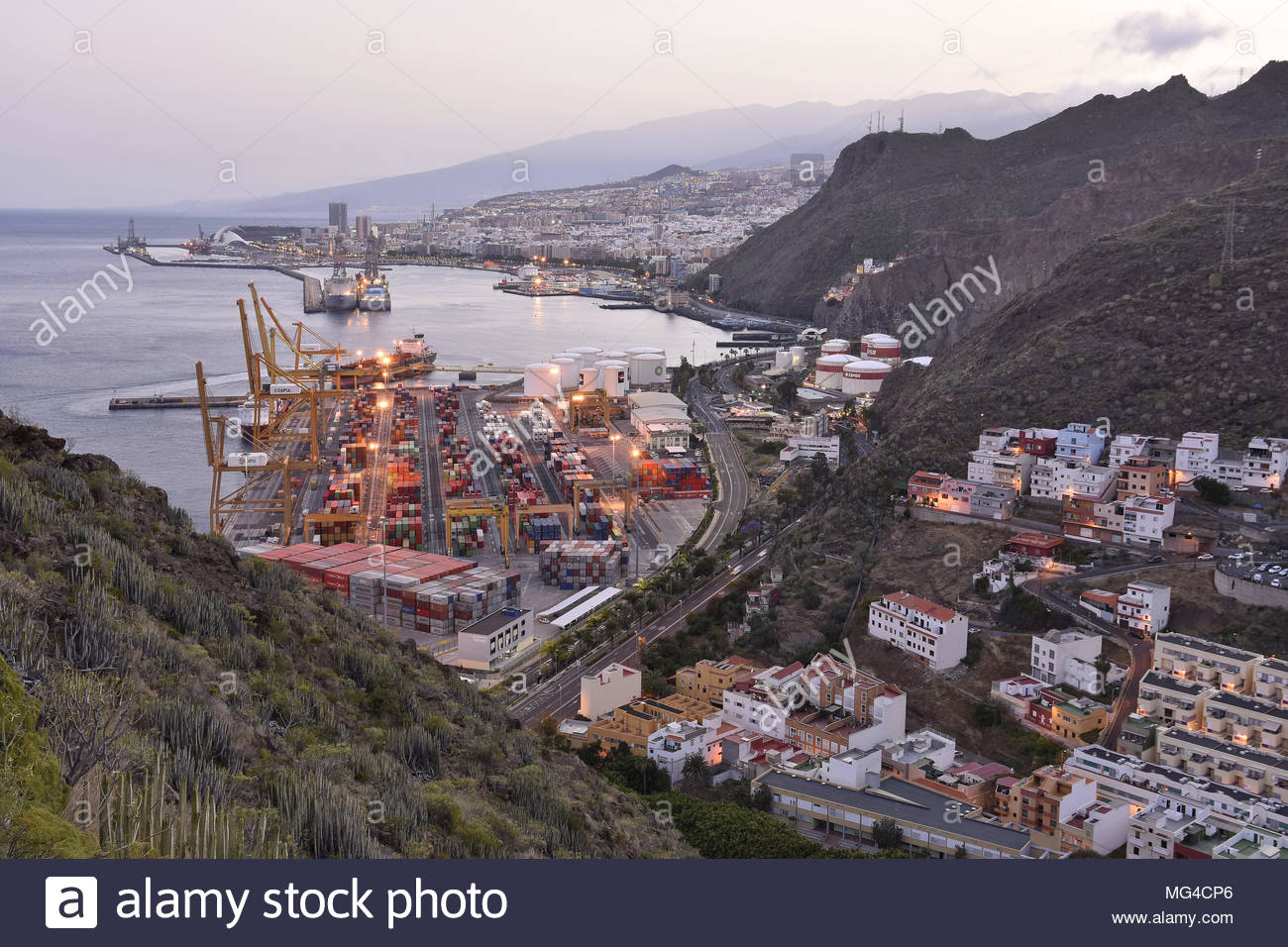 Port Of Santa Cruz De Tenerife Stock Photos & Port Of Santa Cruz De ...