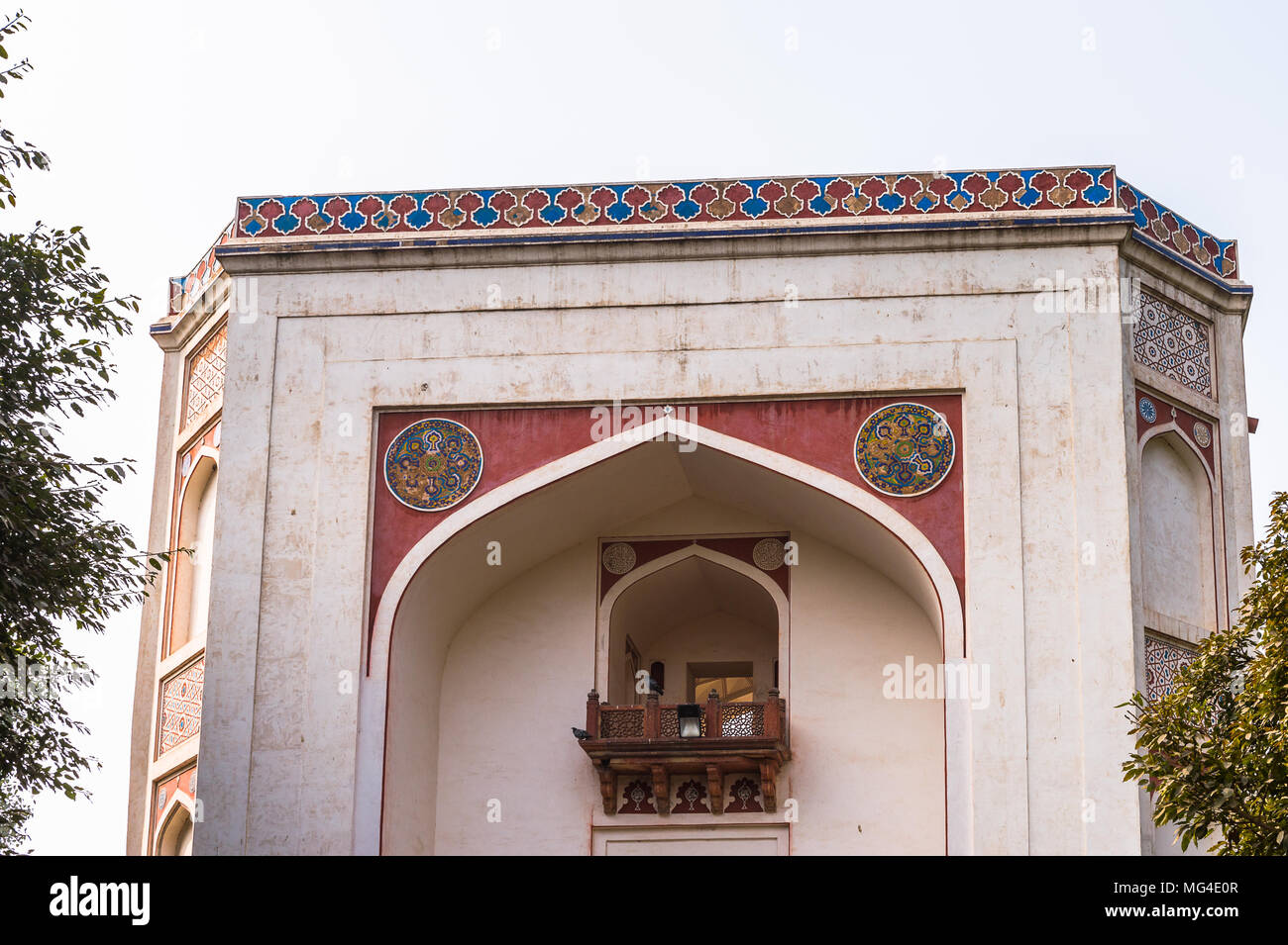 Part of the Humayun's Tomb complex,the tomb of the Mughal Emperor ...