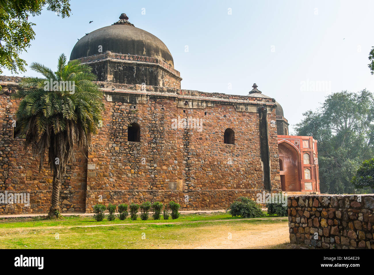 Part of the Humayun's Tomb complex,the tomb of the Mughal Emperor ...