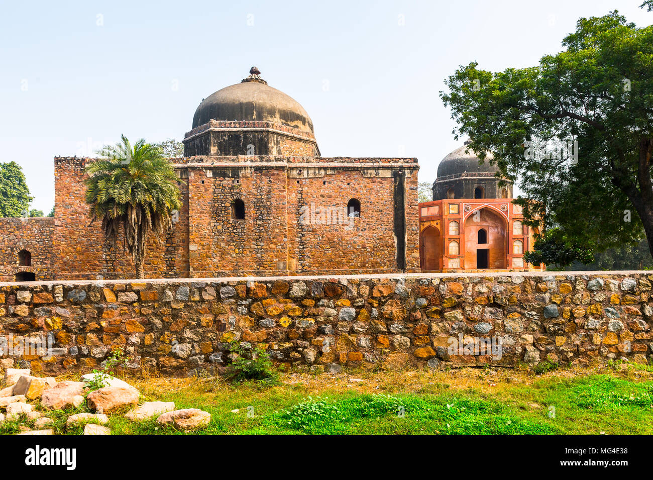 Part of the Humayun's Tomb complex,the tomb of the Mughal Emperor ...