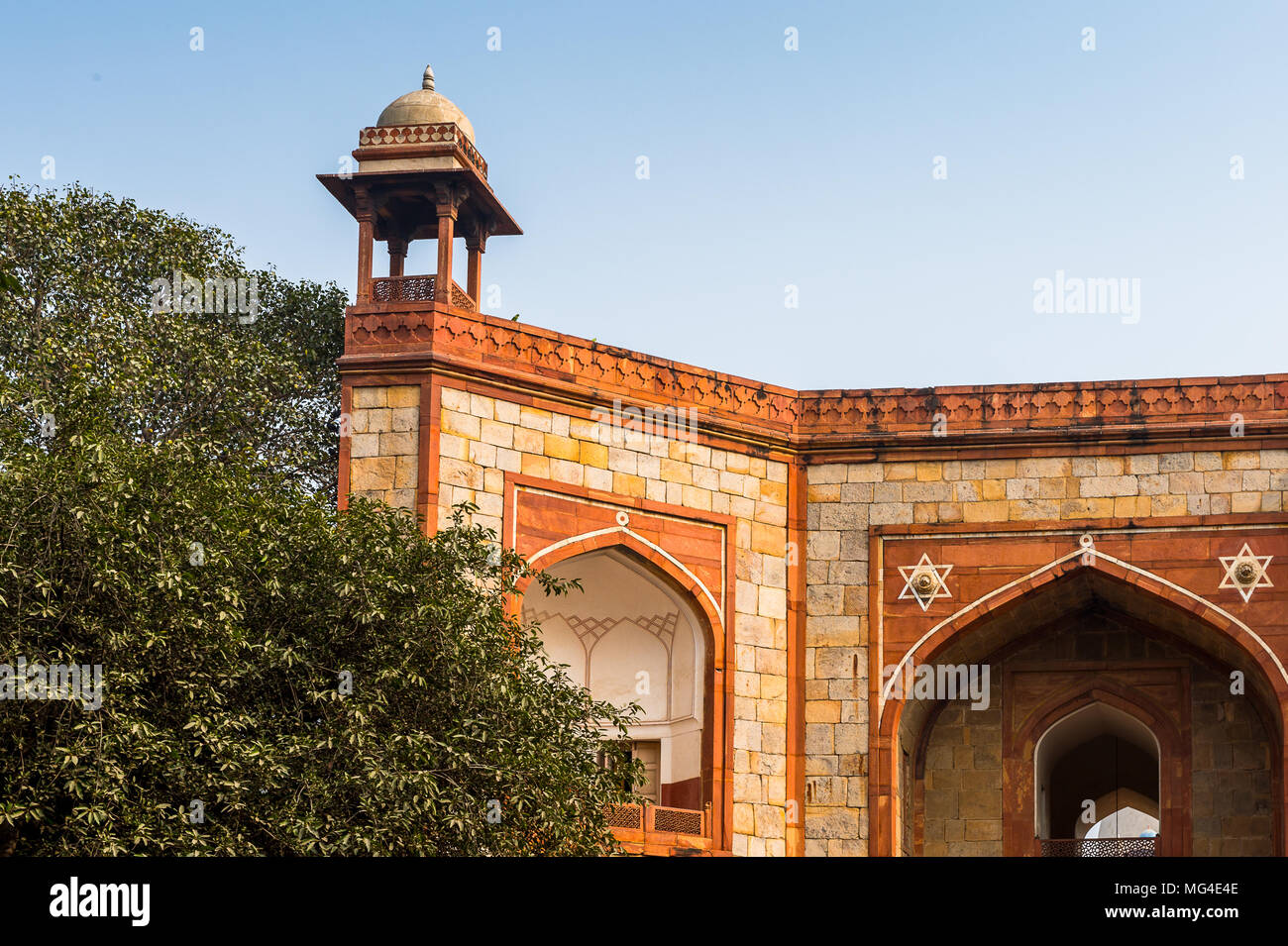 Part of the Humayun's Tomb complex,the tomb of the Mughal Emperor ...