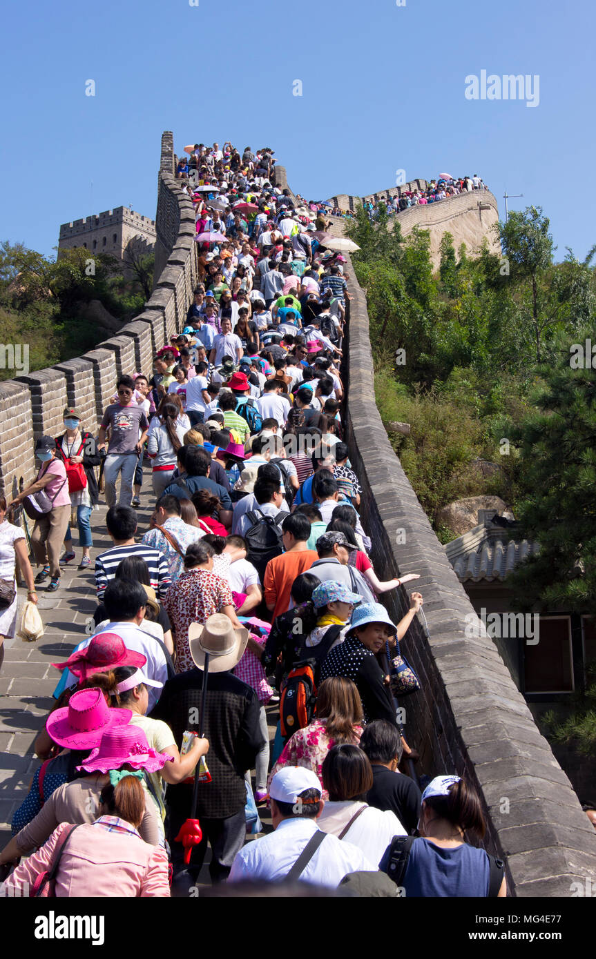 Badaling section great wall hi-res stock photography and images - Alamy