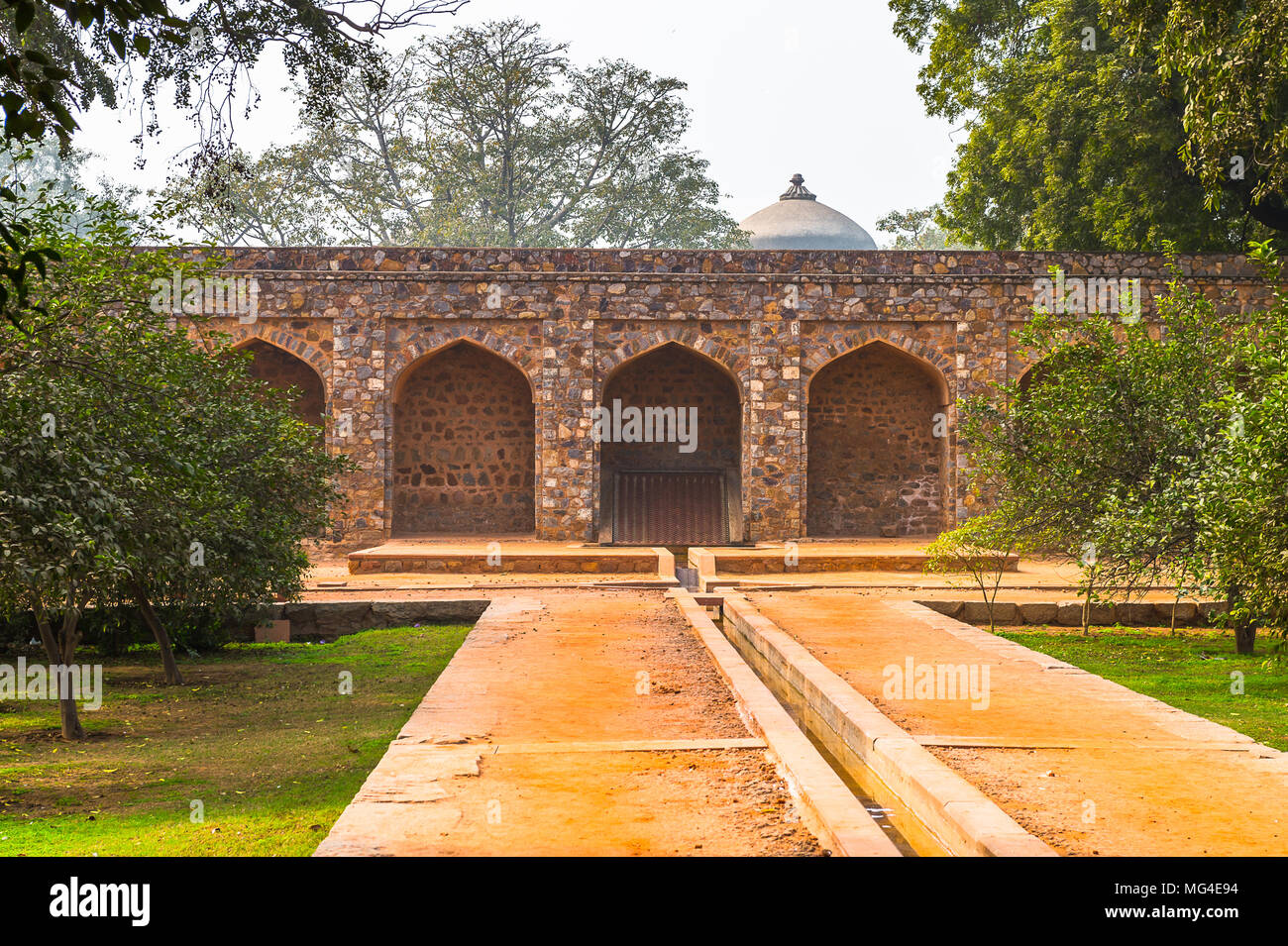 Part of the Humayun's Tomb complex,the tomb of the Mughal Emperor ...