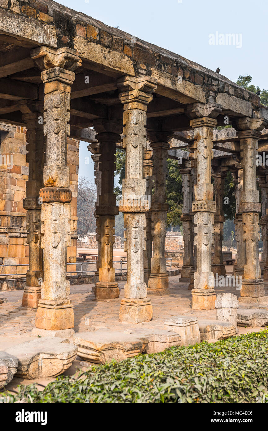 Qutb complex (Qutub), an array of monuments and buildings at Mehrauli ...