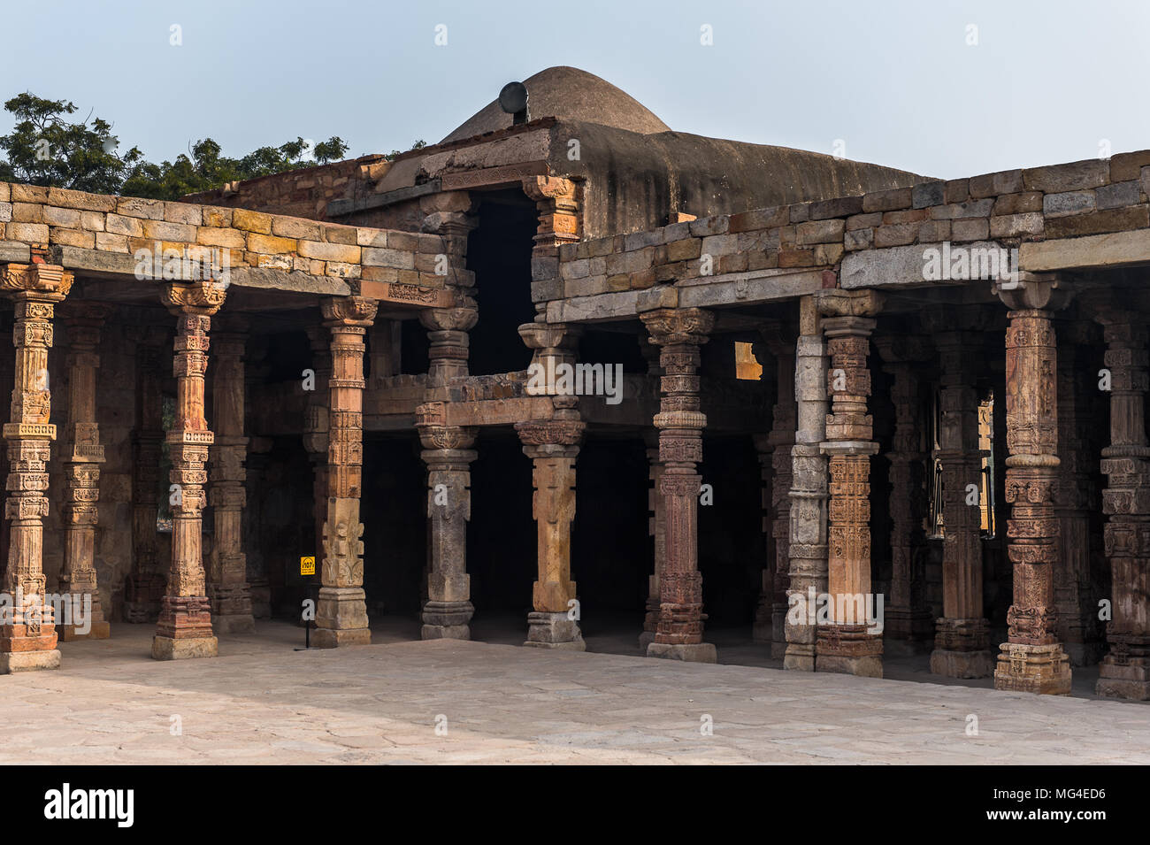 Part of the Qutb complex (Qutub), an array of monuments and buildings ...