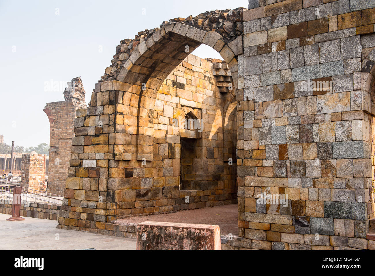 Qutb complex (Qutub), an array of monuments and buildings at Mehrauli ...