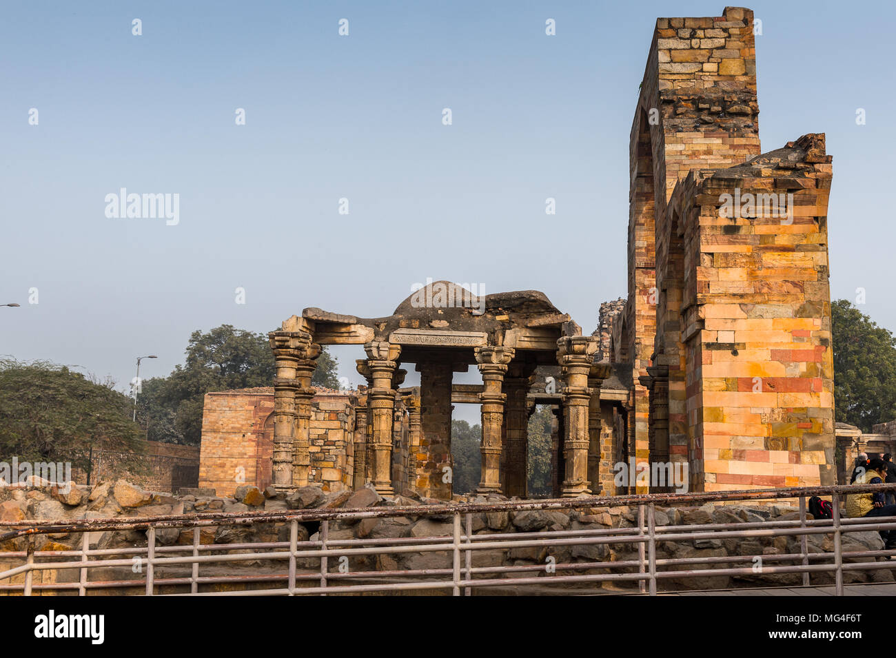 Qutb complex (Qutub), an array of monuments and buildings at Mehrauli ...