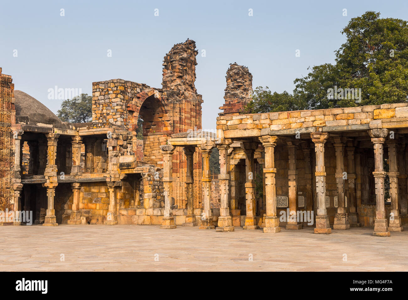 Qutb complex (Qutub), an array of monuments and buildings at Mehrauli ...