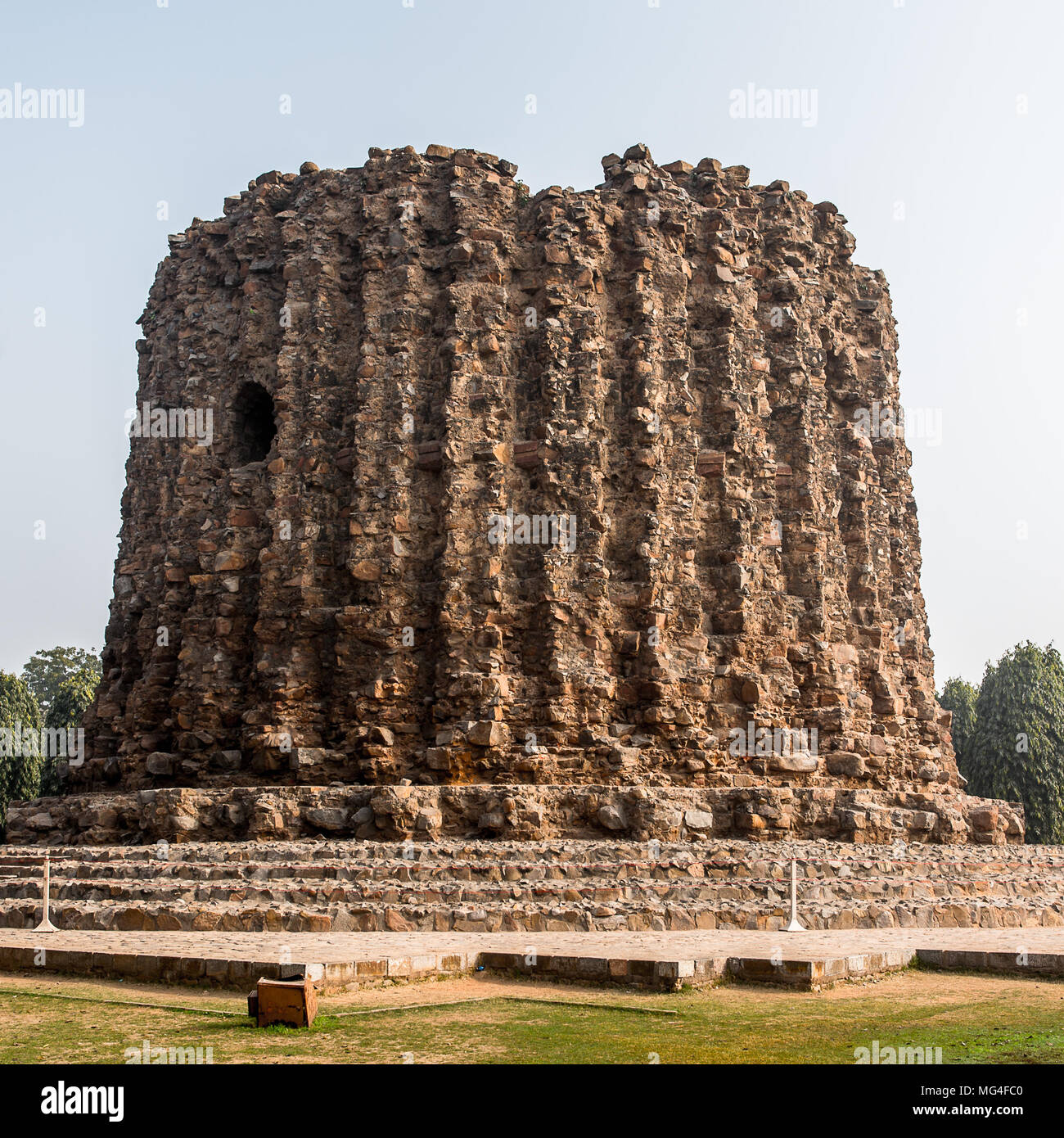 Alai Minar at the Qutb complex (Qutub), an array of monuments and ...