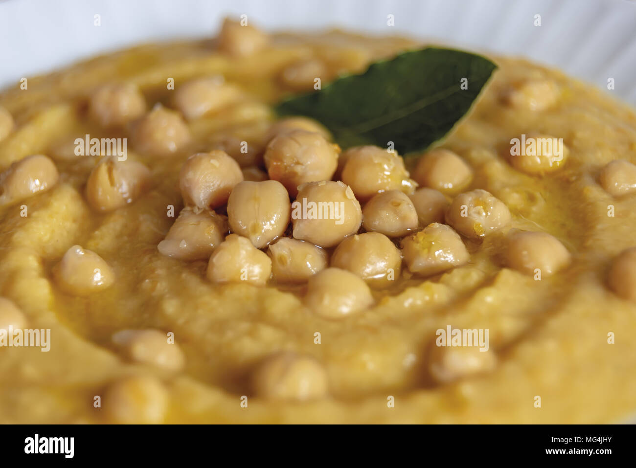 chickpea cream 16 Stock Photo - Alamy