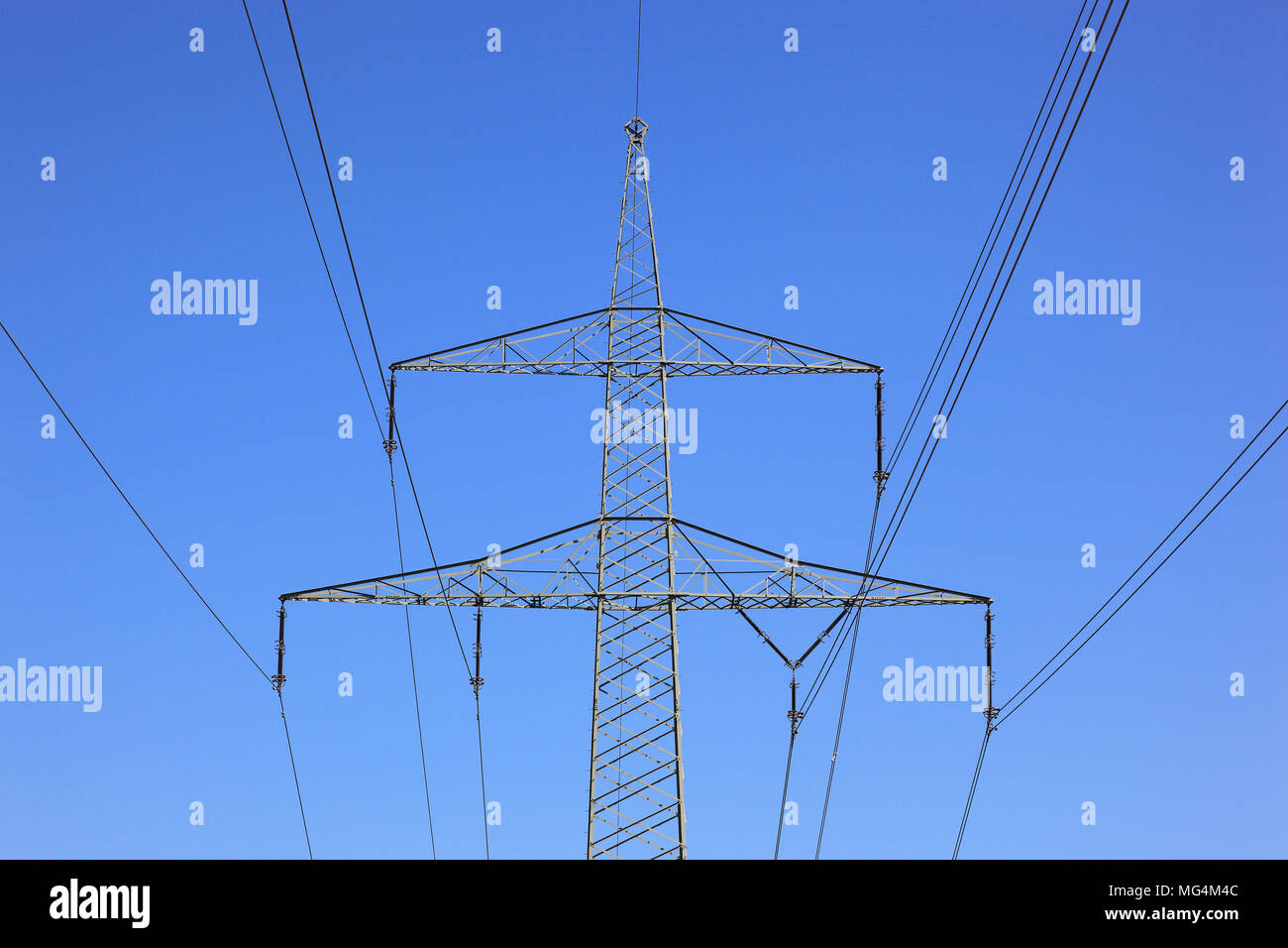 High Voltage Power Lines Diagram