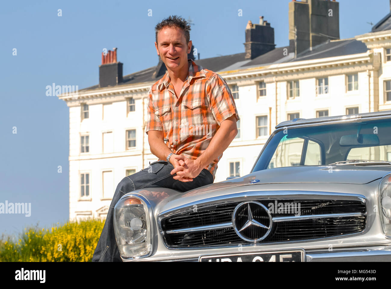 Martin Webb, entrepreneur and TV presenter, pictured at his home in ...
