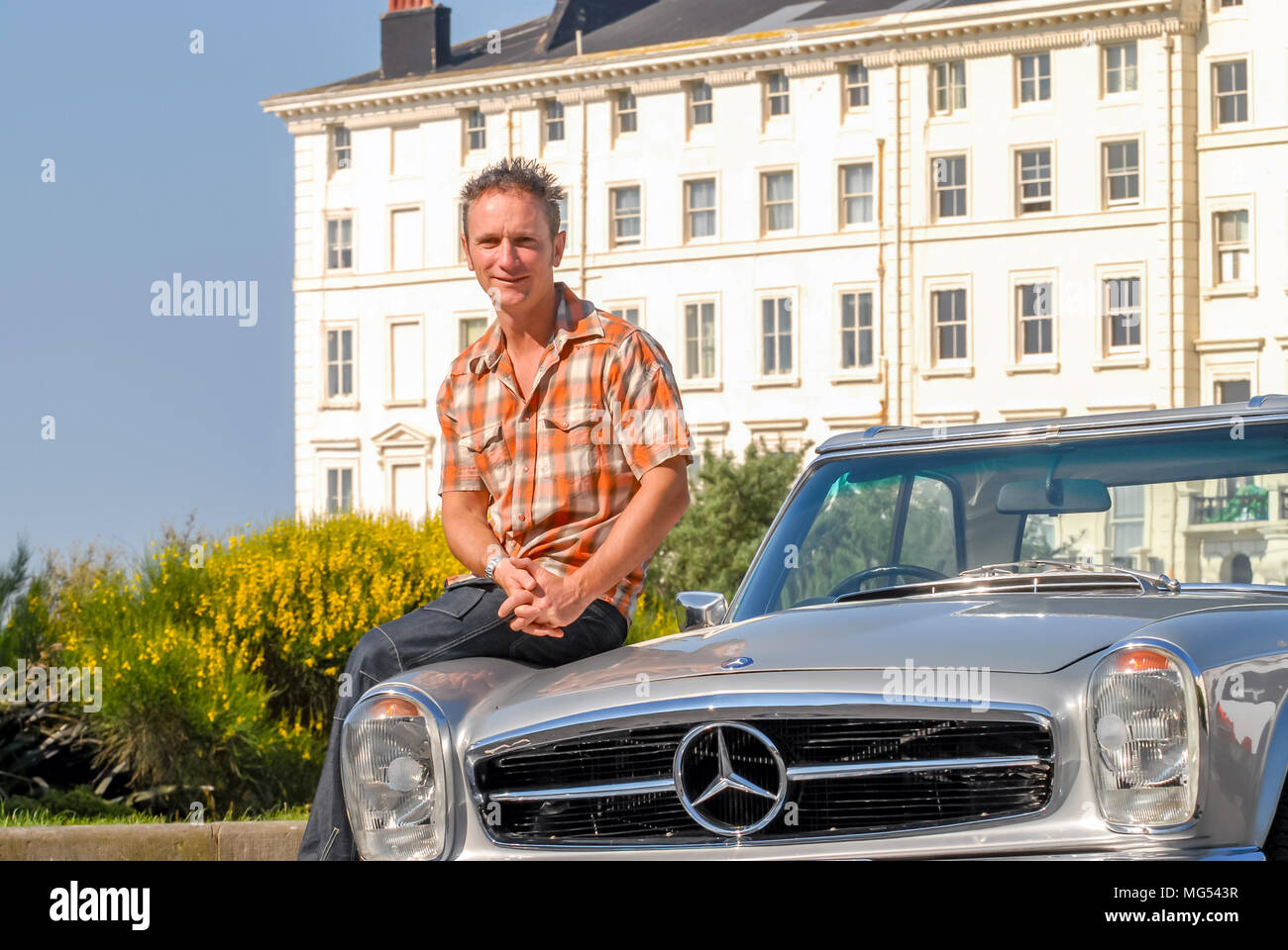 Martin Webb, entrepreneur and TV presenter, pictured at his home in ...