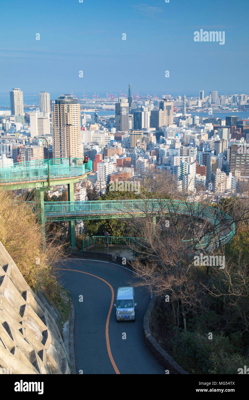View of Kobe skyline, Kobe, Kansai, Japan Stock Photo - Alamy
