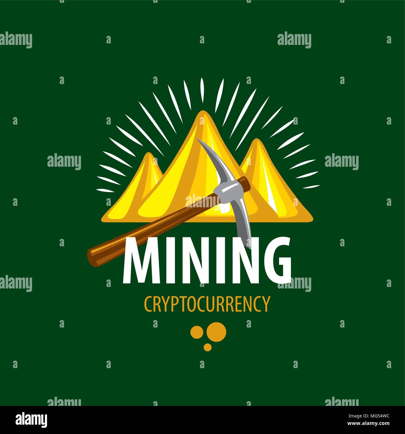 Digital currency mining Stock Vector Image & Art - Alamy